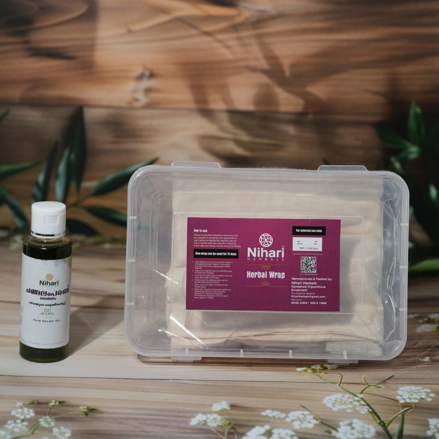 Pain Relief Combo 4 : Changalamparanda Thailam 100ml + Herbal Wrap ₹699 ...